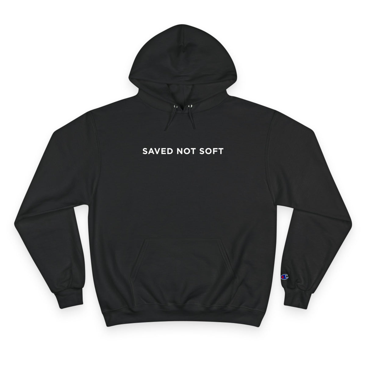 Saved Not Soft Champion David & Goliath Hoodie | Legacy Church Apparel